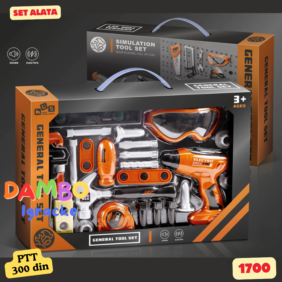 Set alata za male majstore - Igracke Dambo